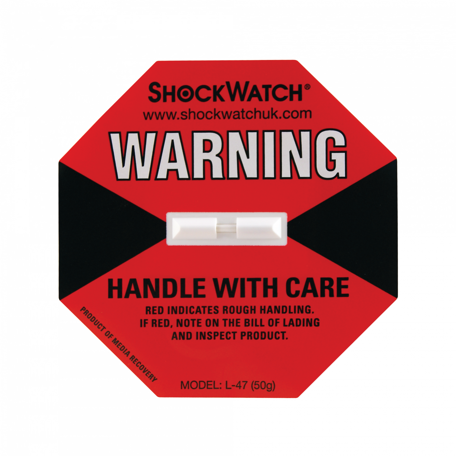 Shockwatch Impact Indicators Stickers / Labels - Packability