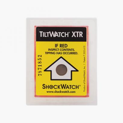 TiltWatch XTR Tilt Indicators - Packability